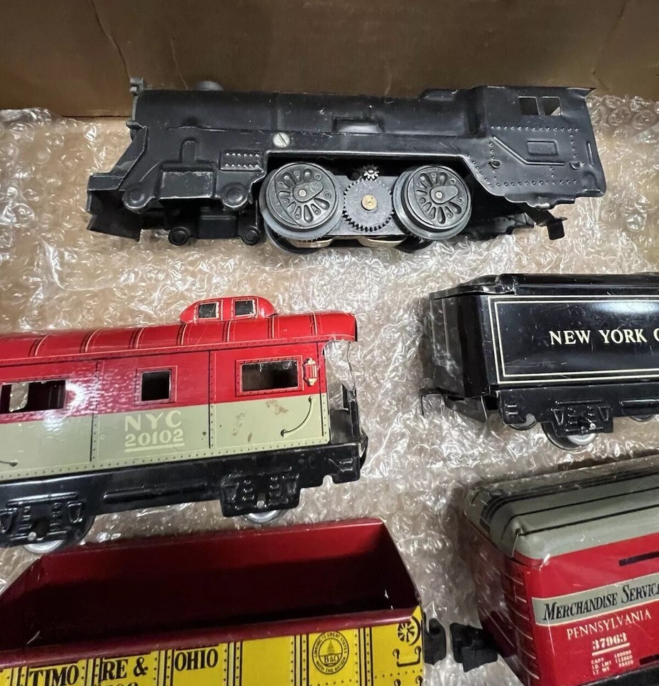 Vintage Louis Marx Stream Line Steam Type Electric Train Set No. 5622 ...