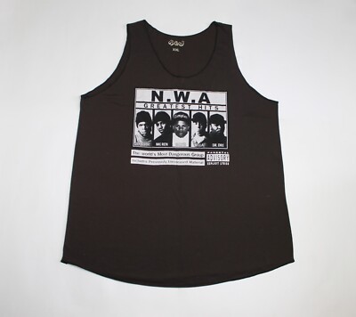 N.W.A Shirt Greatest Hits NWA Hip Hop Band Men's Tank Top Tee 2XL | eBay