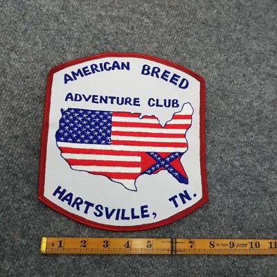 American Breed Adventure Club Hartsville TN America Patch Large Jacket ...