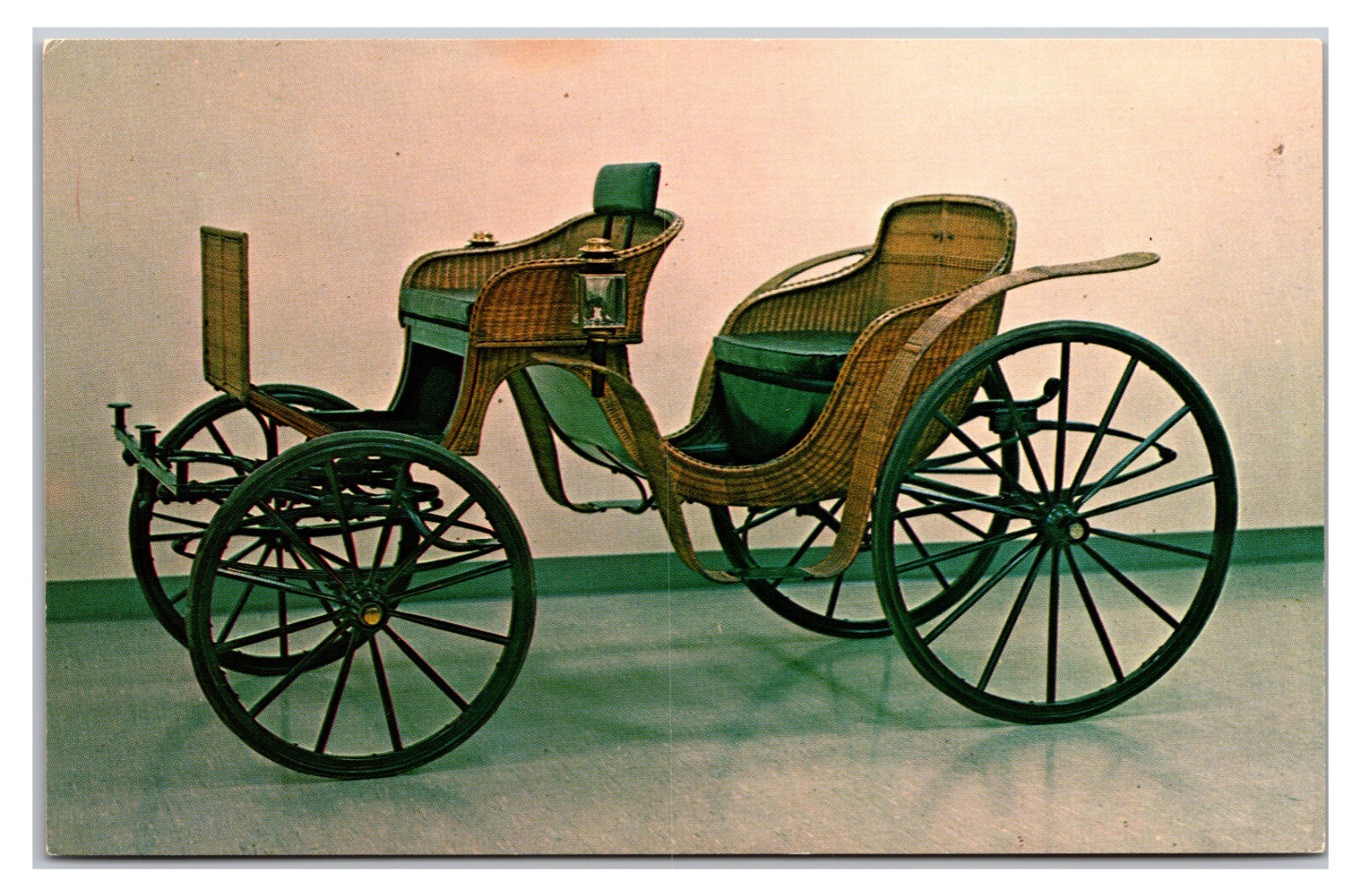 VTG 1960s- 1895 Wicker Car- Crawford Automotive Museum- Cleveland, Ohio ...