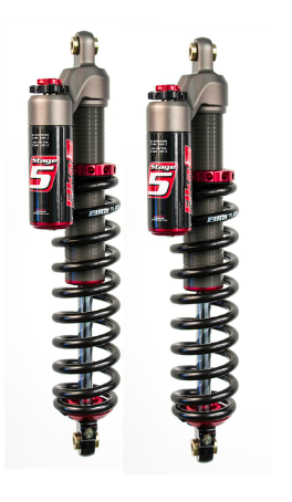 Elka Stage 5 Front Shocks Suspension Pair Arctic Cat M6 M8 M1000 2012 ...