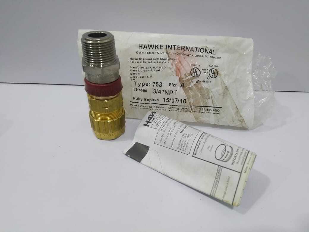 Hawke 753 Size A 3/4" NPT Cable Gland | eBay