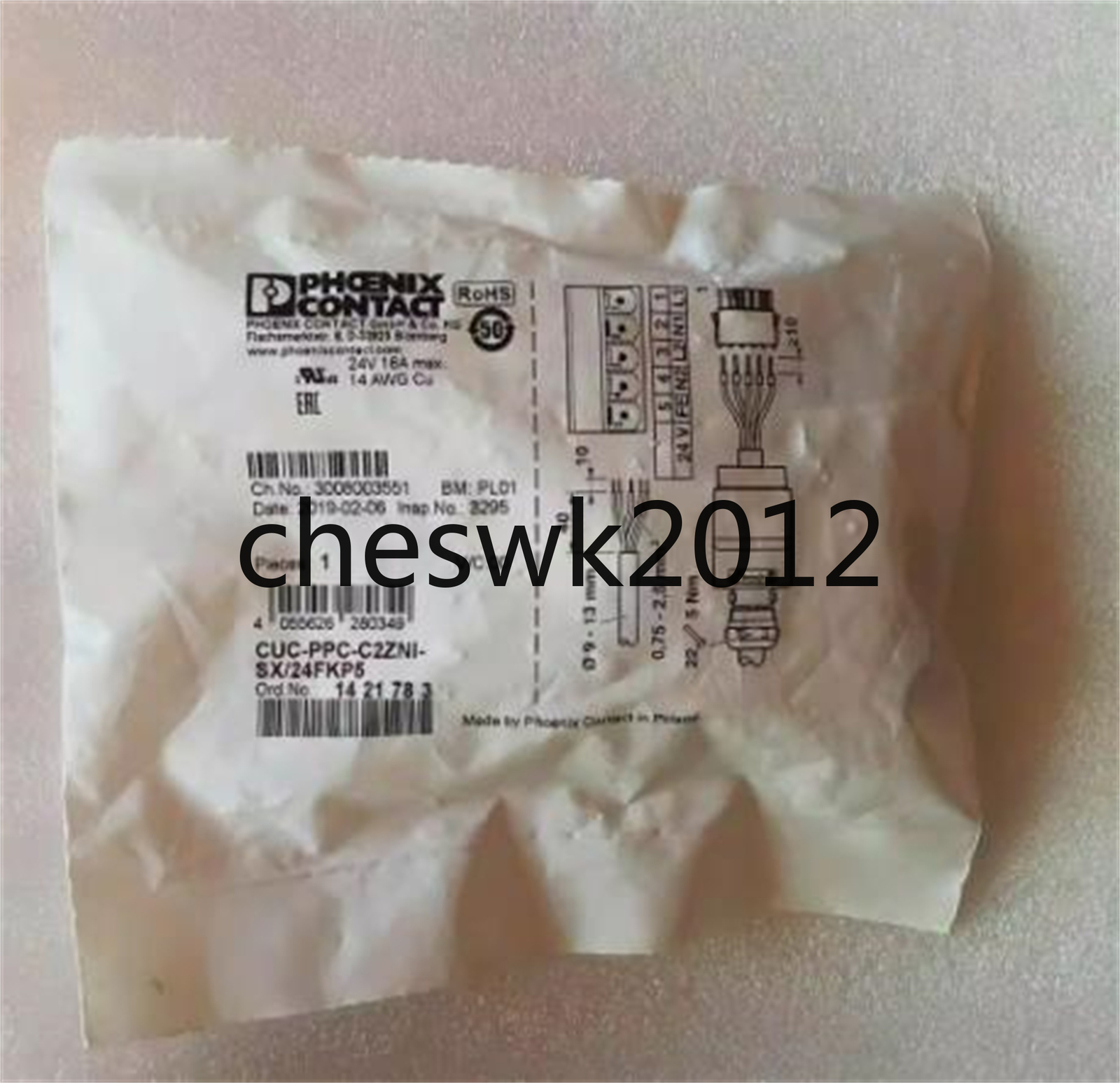 1PCS NEW IN BOX Phoenix Power connector CUC-PPC-C2ZNI-SX/24FKP5 1421783 ...