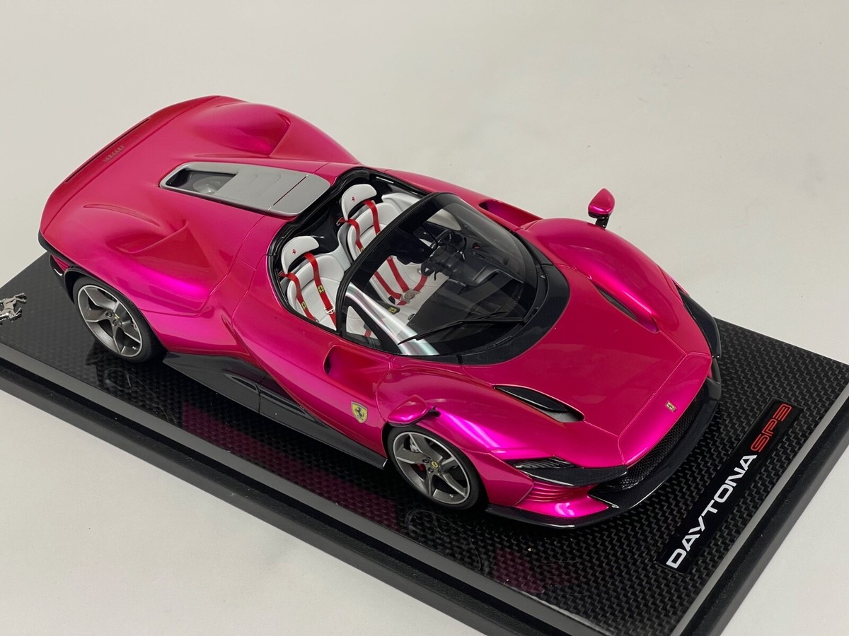 1/18 MR Collection Ferrari Daytona SP3 Flash Pink carbon 1/18 MR Collection Ferrari Daytona SP3 Flash Pink carbon