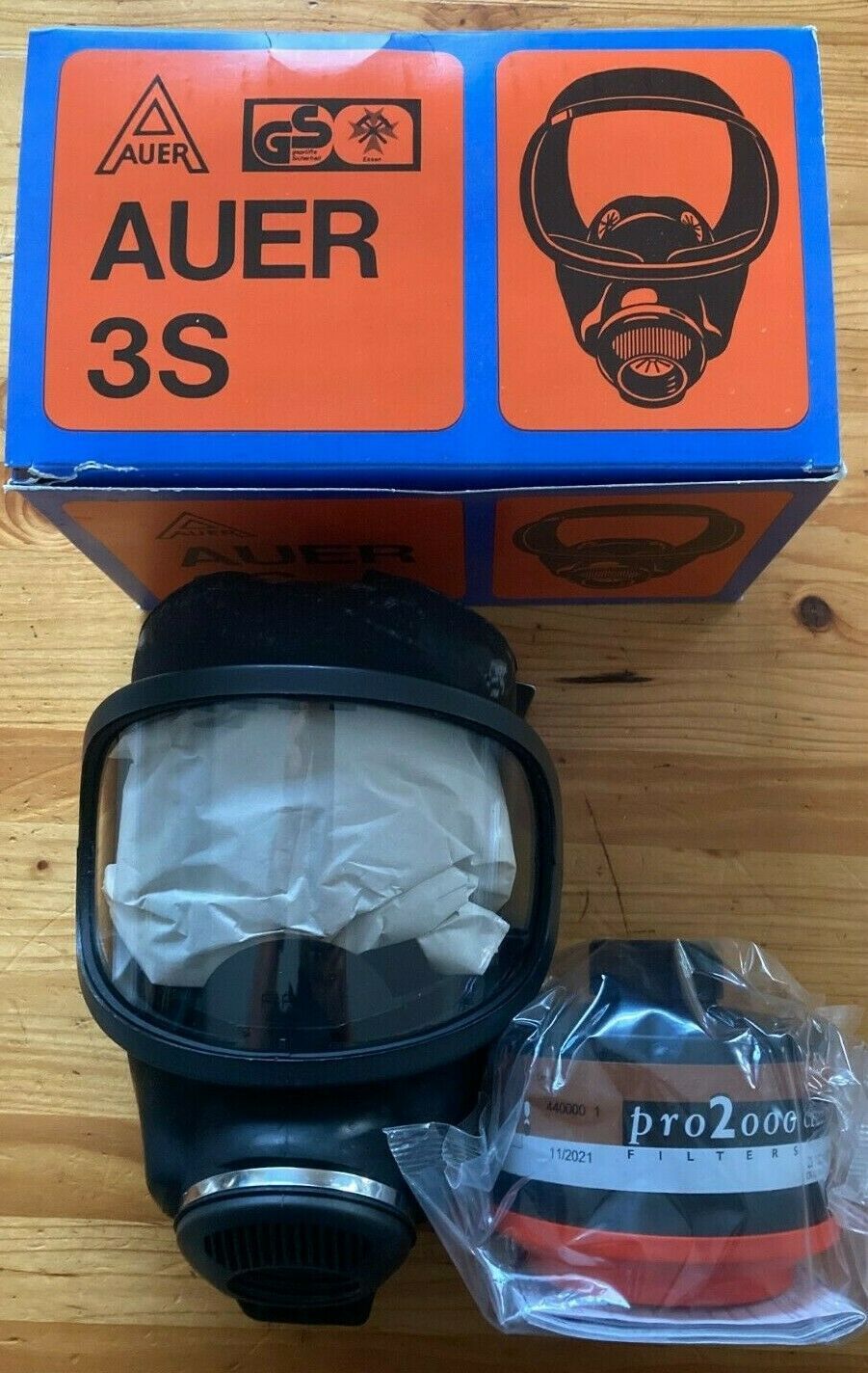 Auer Vollmaske Gasmasken, Dräger PSS, Auer 3S, MSA, PANORAMA NOVA | eBay.de