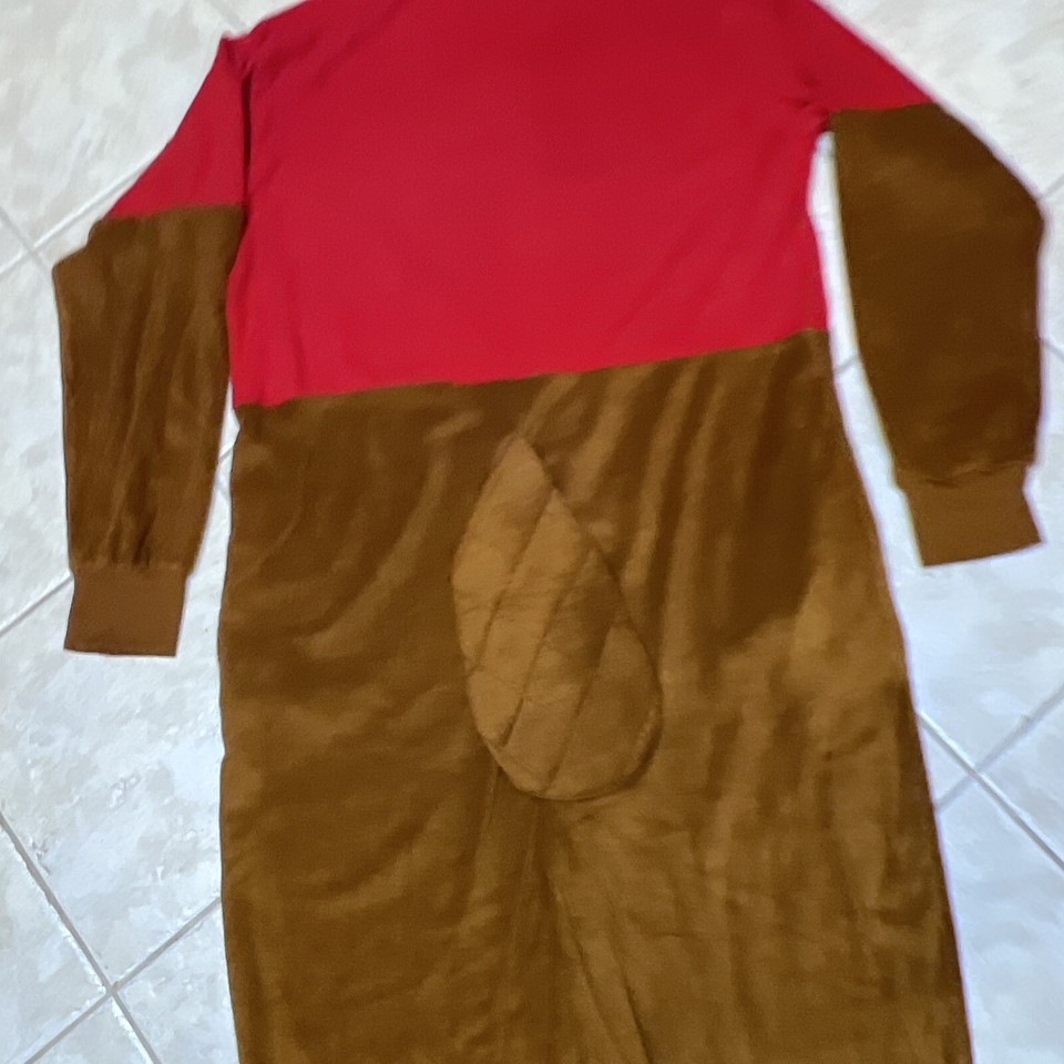 Buc-ee's Beaver Mascot Buc Union Body Suit One Piece Costume Pajamas ...