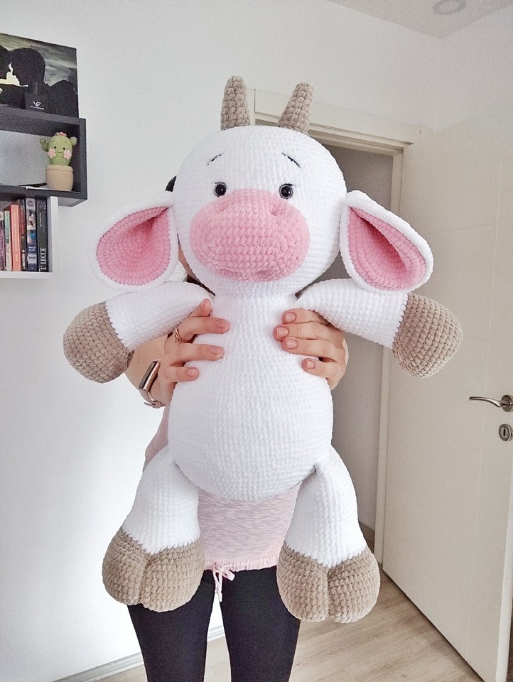 crochet big cow toy pattern, CROCHET PDF PATTERN (English) | eBay