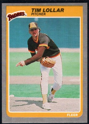 1985 Fleer #39 Tim Lollar NM-MT Padres ID:208949 | eBay