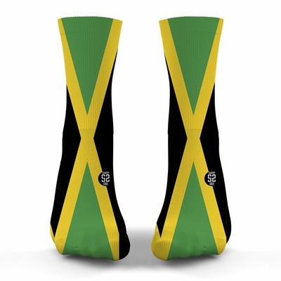 NEW ADULT / JUNIOR SAVVY SOX JAMAICAN FLAG SOCKS LIMITED EDITION ...