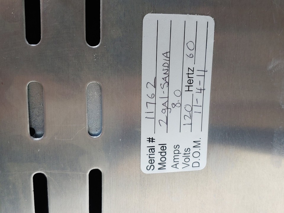 Sandia 50-2000 Spot-Xtract 2 Gallon Commercial Extractor. No Hose. Open ...