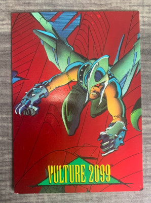 Vintage 1993 Skybox Marvel Universe Series 4 Vulture 2099 Red Foil Card ...