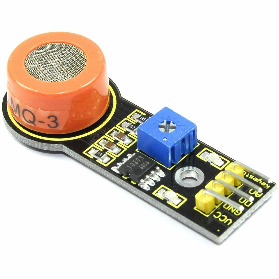 Keyestudio MQ-3 Alcohol Sensor Module KS-041 Breathalyser Arduino Flux ...