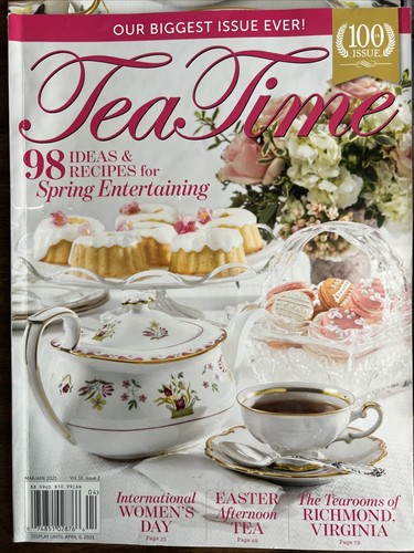 Lot of 6 TEA TIME MAGAZINE More Current Back Issues 2021 to 2024 | eBay
