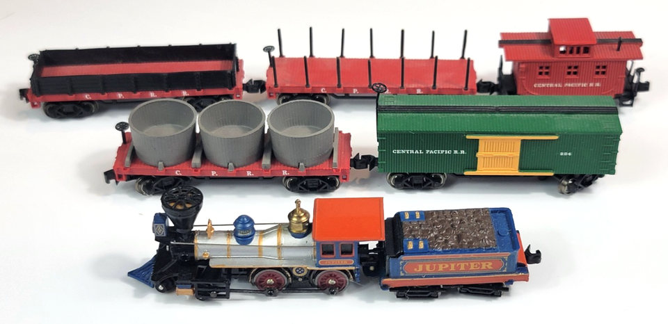 N Scale - Bachmann - The Old Timer Freight Train w/ 5 Cars - Jupiter 4 ...