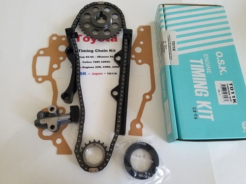 Toyota 2.4 22R - 22RE 1985-1995 OSK Made in Japan Timing Chain Kit with ...