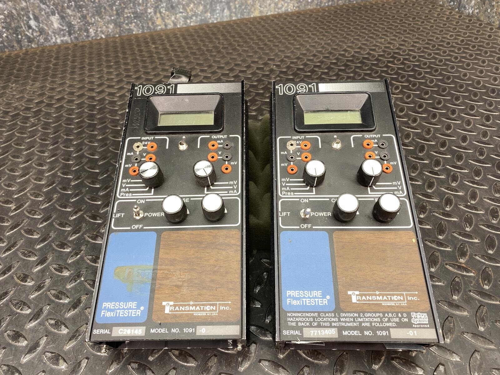 Transmation 1091 Pressure FlexiTester Calibrator - Lot of 2 | eBay