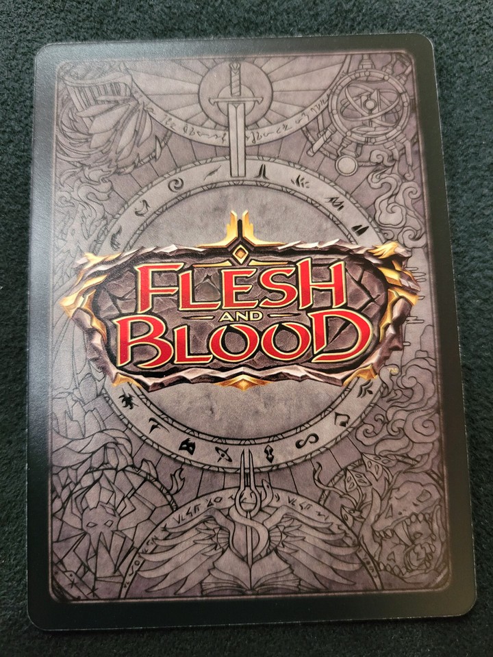 FAB Flesh And Blood - Overpower (red) Rainbow Foil WTR Welcome to Rathe ...