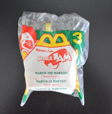 1996 McDonald's Space Jam Marvin The Martian Mobile Figurine Happy Meal ...