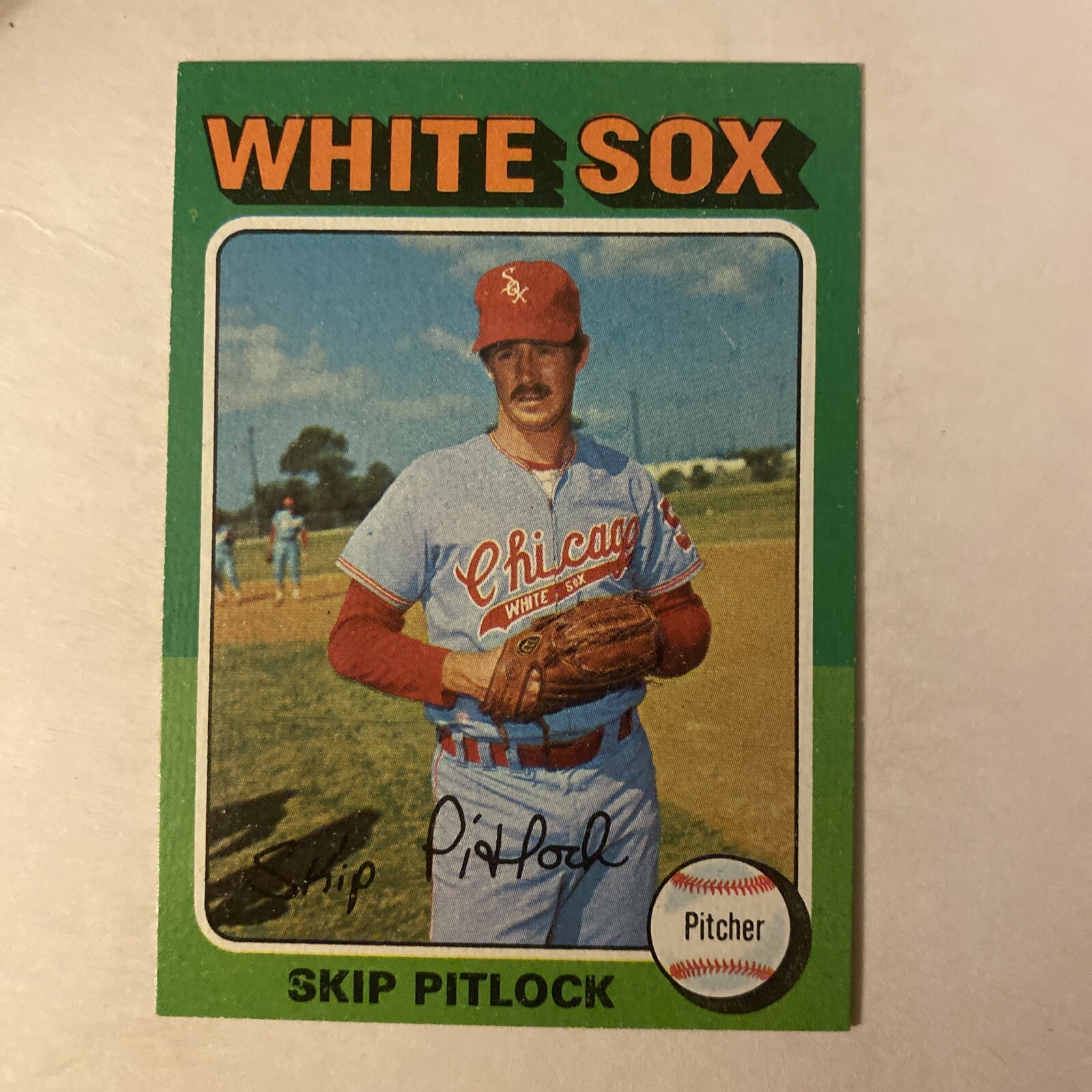 1975 Topps Baseball Skip Pitlock Chicago White Sox Card #579 | eBay