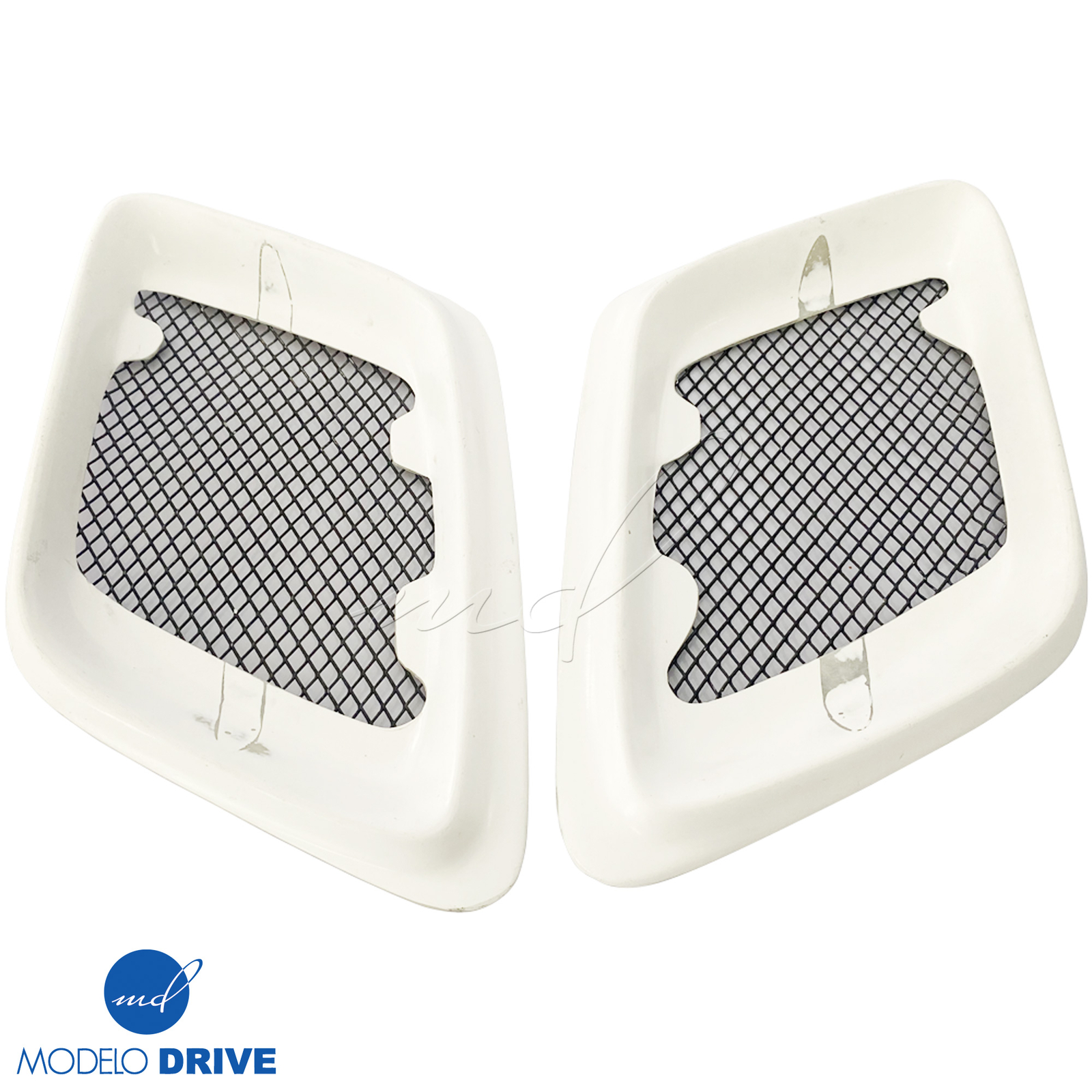 ModeloDrive FRP WRC Side Hood Open Vents (GC8) 2/4/5dr for Impreza ...