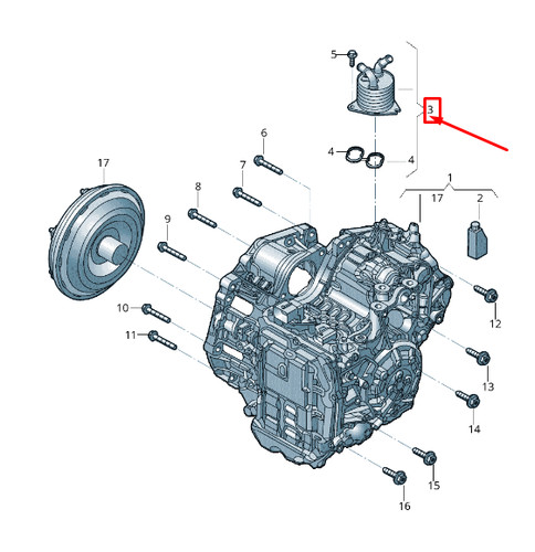 NEW VW T-ROC A1 ENGINE OIL COOLER 09S409061B NO IMPORT DUTIES TO 🇺🇸 | eBay