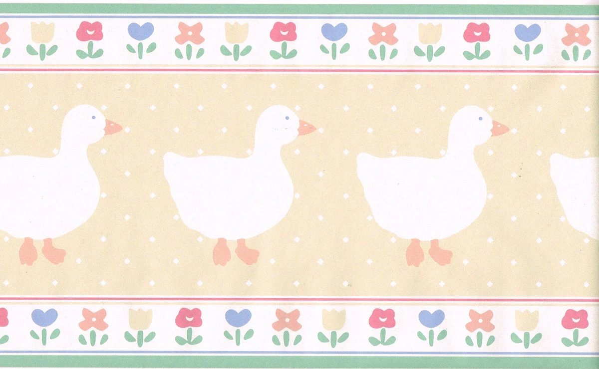 Baby Duck Wallpaper Border