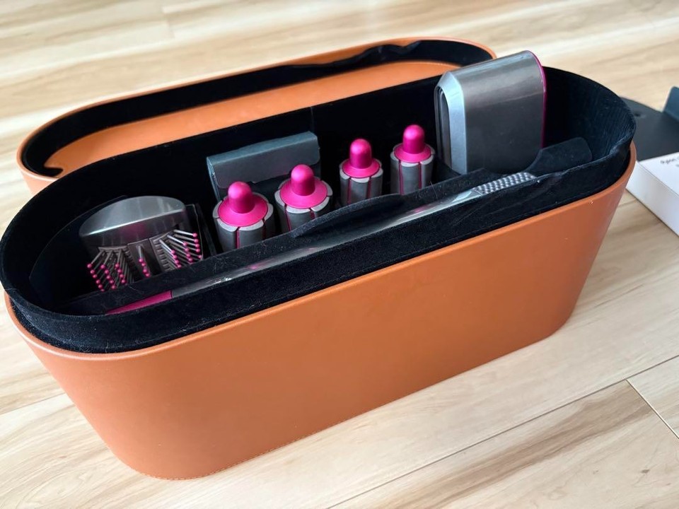 Dyson Airwrap HS01 Hair Styler Curling Iron 100V Pink/Nickel with Box ...