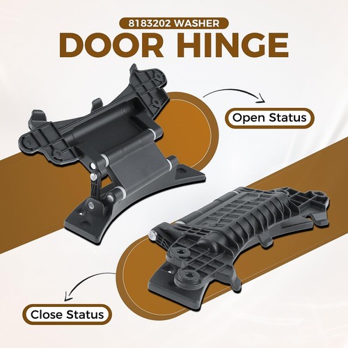 8183202 Washer Door Hinge Washing Machine Hinge Replacement for ...
