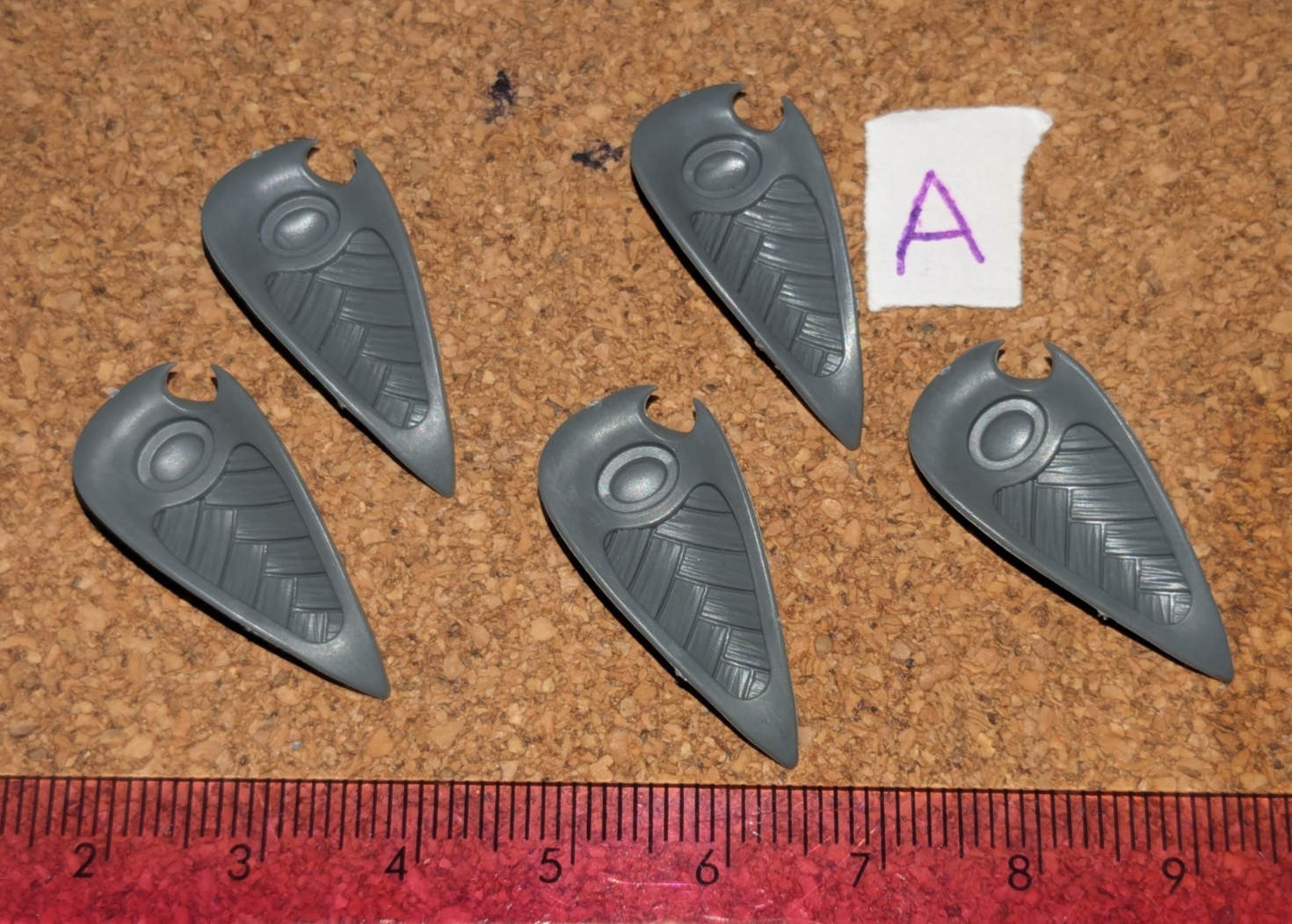 Warhammer AoS: Lumineth Realm-Lords bits: Vanari Auralan Warden Shields ...