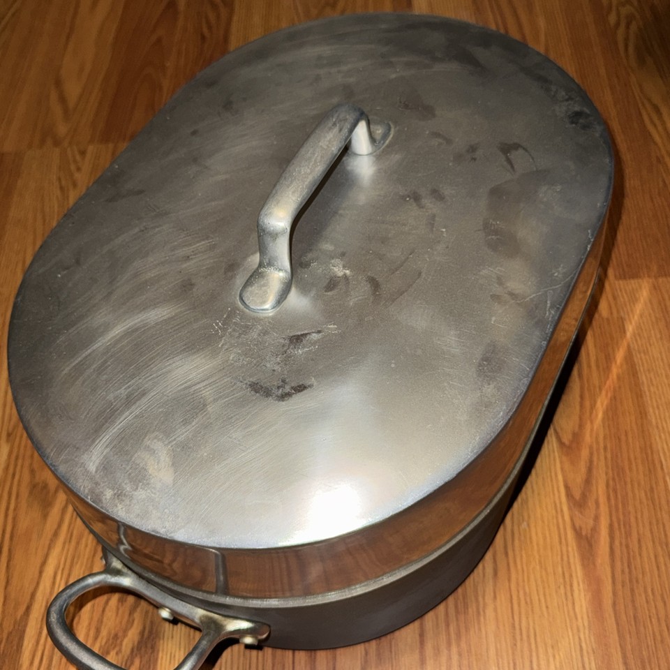 MAGNALITE GHC 15.5" Professional Roasting Pan-Anodized Aluminum ...