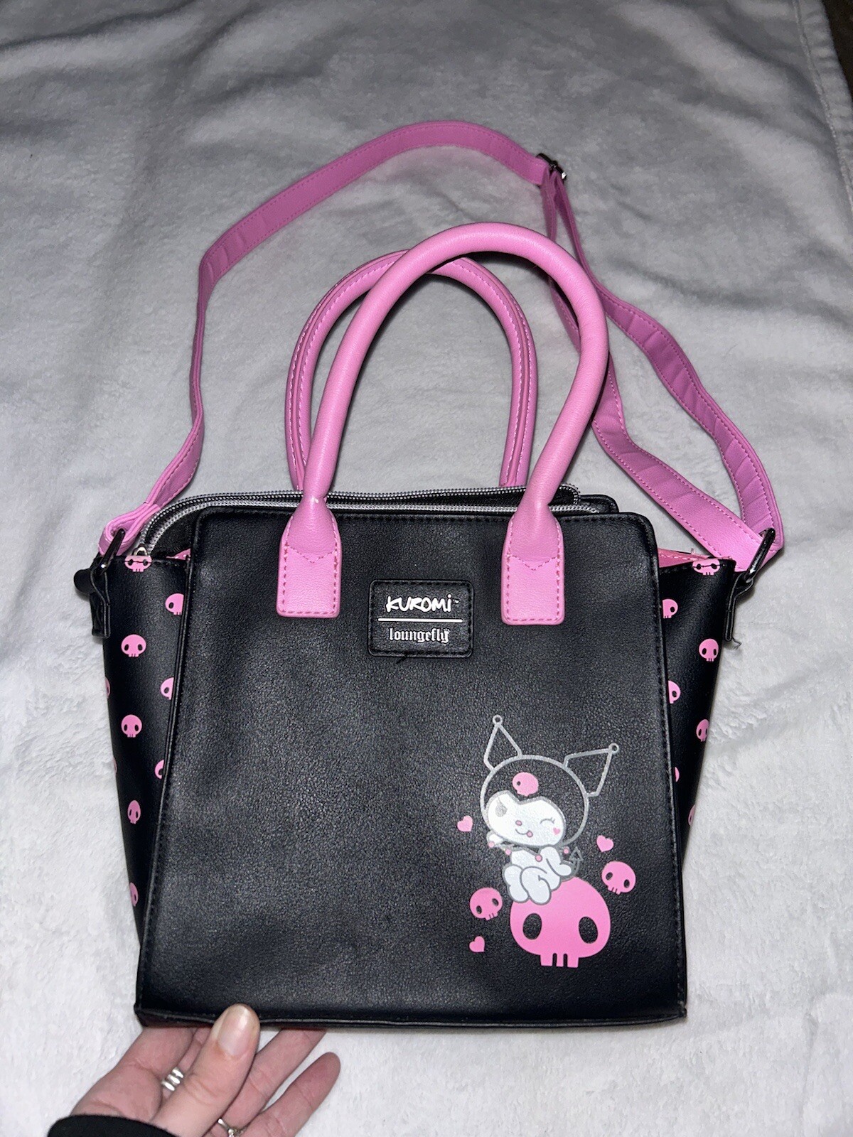 LOUNGEFLY HELLO KITTY SERIES Satchel BAG SUPER CUTE E… - Gem