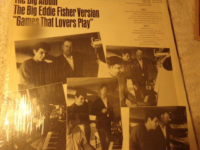Eddie Fisher Vinyl LP Games That Lovers Play 1966 NM/EX | eBay