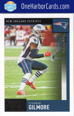 2020 Score New England Patriots Football Card #31 Stephon Gilmore | eBay