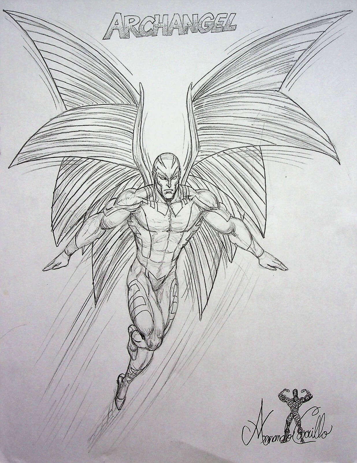 Archangel Marvel Art