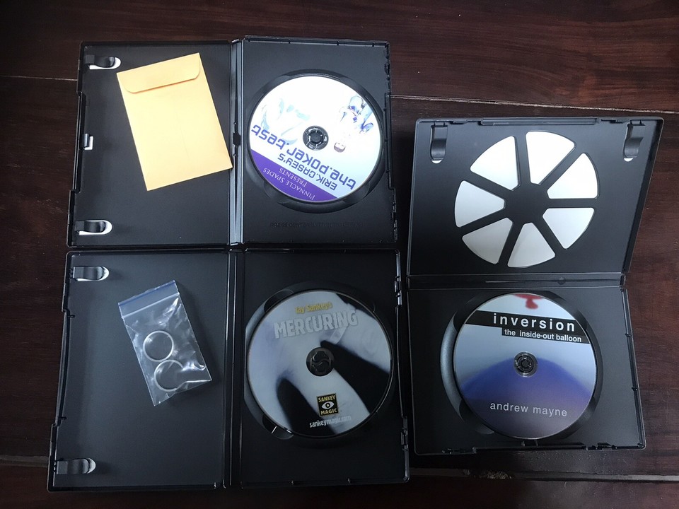 Magic Tricks, DVDs and Book LOT All Preowned Used | eBay