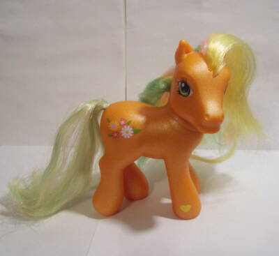 My Little Pony G3 SPRING PARADE Stunning Orange Pony with flowers | eBay