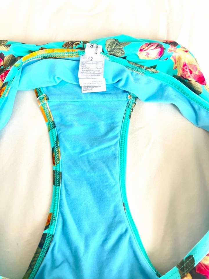 BAKU Slide Triangle Bikini Top Size 10 and Hipster Bikini Bottom Size ...