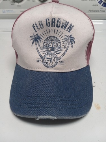 Flo Grown Florida red white blue Baseball Cap lightly worn, nice shape ...