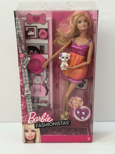 Barbie Fashionistas Barbie Doll and Pet - Retired - New In Box | eBay
