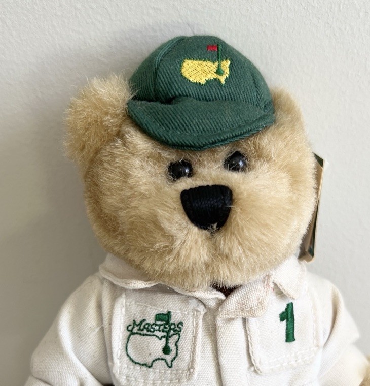 2003 Masters Licensed Commemorative Teddy Bear Caddy Plush 7" | eBay