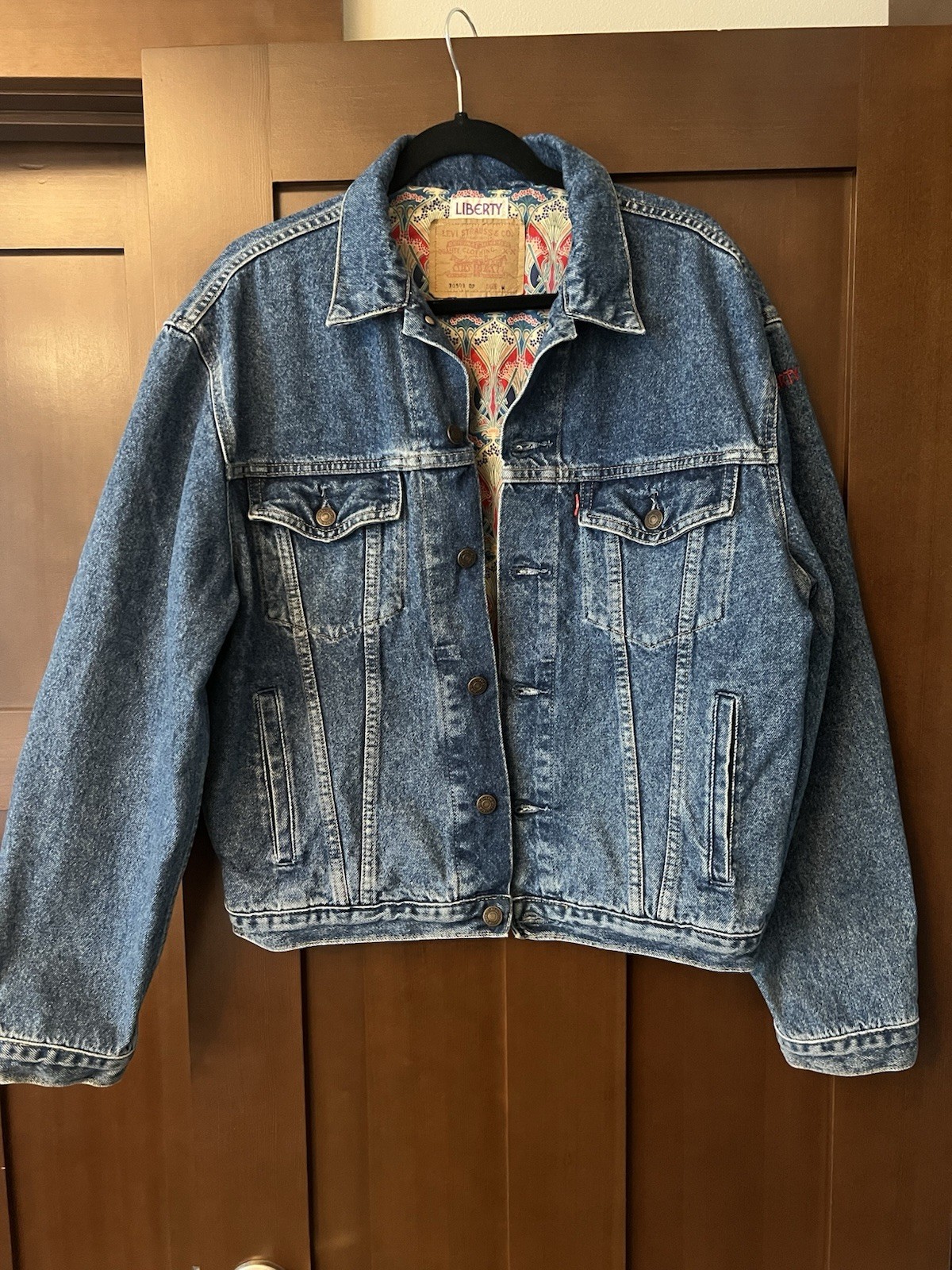 Vintage ‘80’s Levi’s X Liberty London Collab Jacket E… - Gem