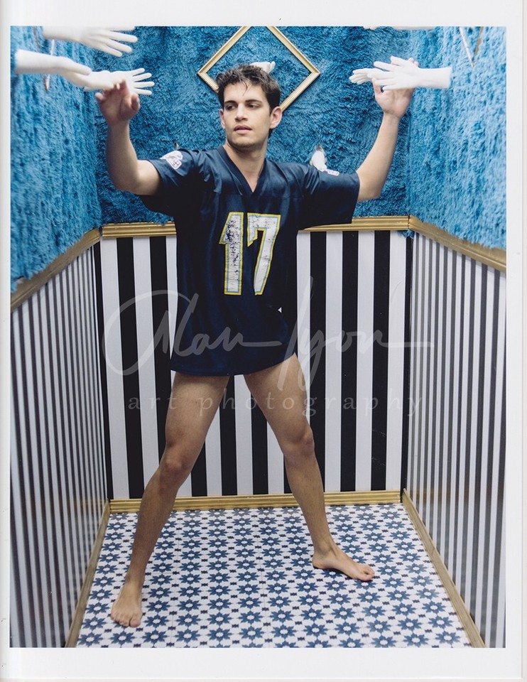 Alan Lyon Original Male Photo gay interest (11) Salazar holding hands ...