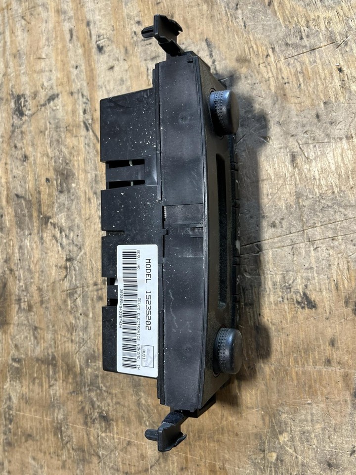 2005-2013 C6 Corvette Heater Control Automatic HVAC CJ2 TESTED 15858813 ...
