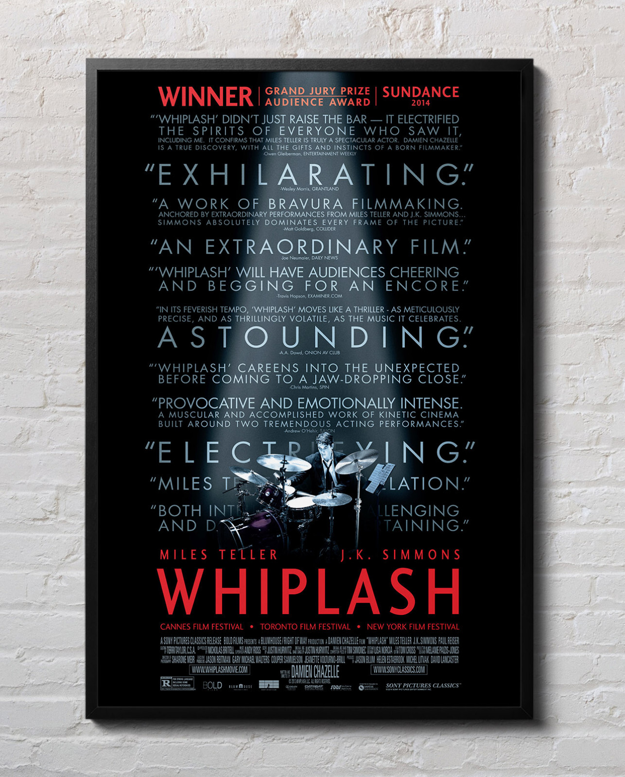 Whiplash Movie Poster