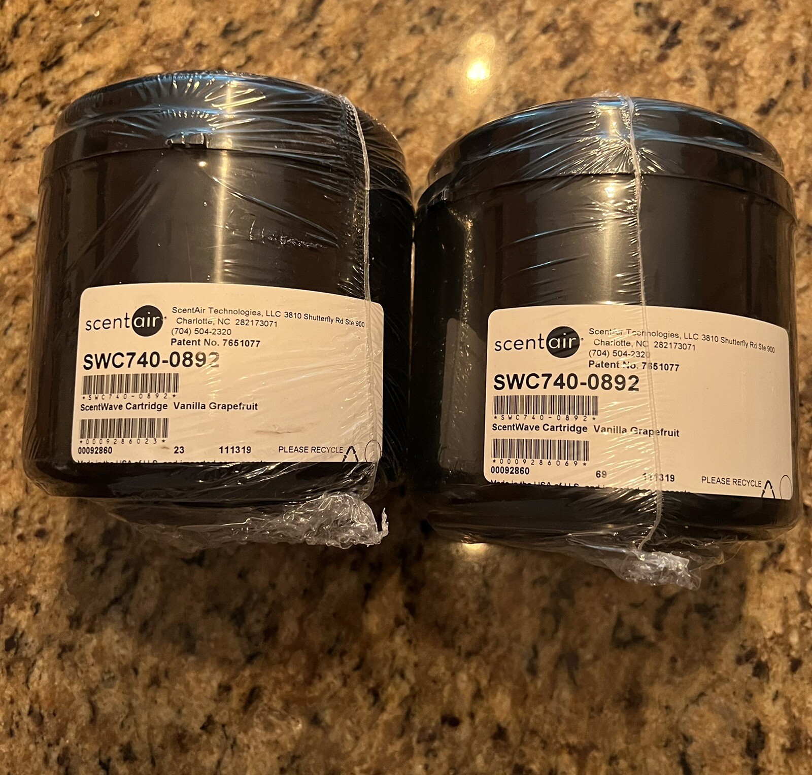 SCENTAIR Scentwave Cartridges 5 each Vanilla grapefruit SWC1040-0892 ...