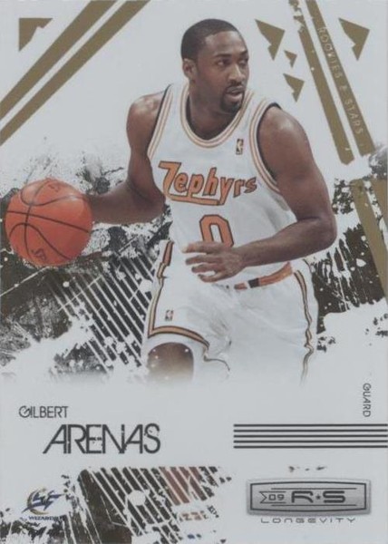 2009-10 Panini Rookies & Stars Longevity - #98 Gilbert Arenas for sale ...