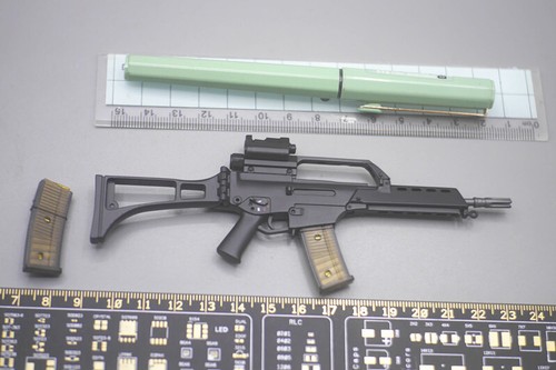 ZYTOYS 1/6th Soldier G36K Rifle (No Firing) Model for 12'' Figure ...