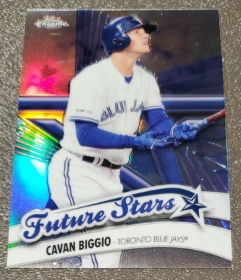 Cavan Biggio 2020 Topps Chrome Future Stars Toronto Blue Jays Refractor ...