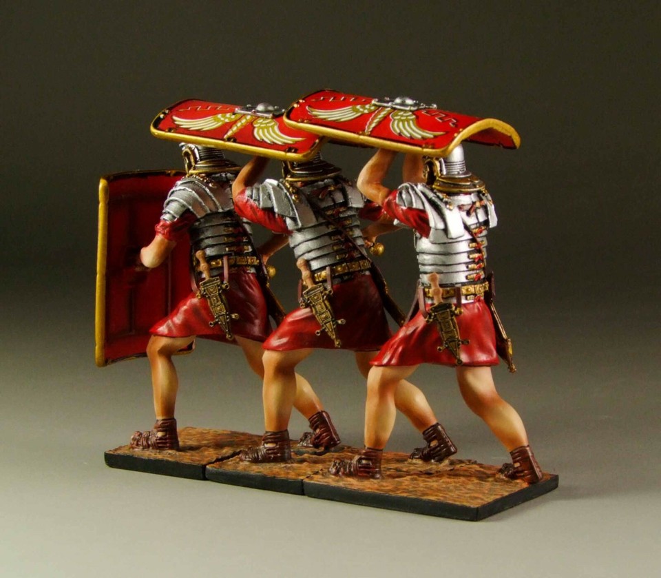 1/30 Roman 3 attacking soldiers formation by Eagle Design Rome020 | eBay