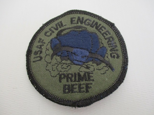 US Air Force - Air National Guard Blue Civil Engineering Prime Beef ...